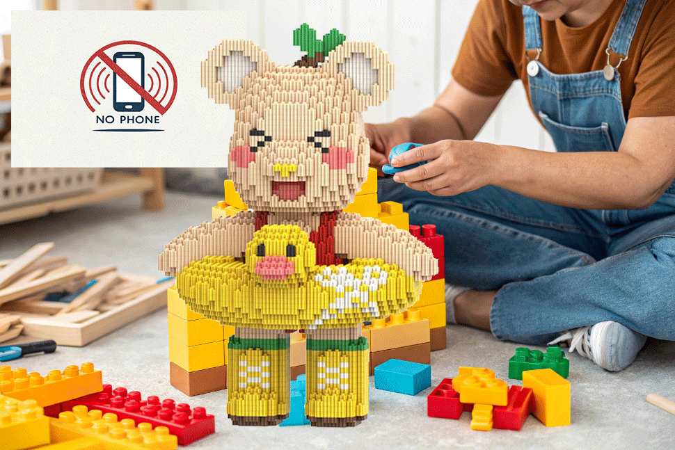 My Journey to Disconnect: How One Hour with a Neacole Pixel Bear Helpe